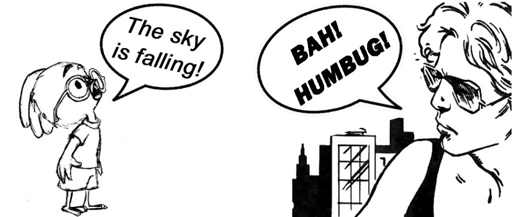 “The sky is falling!” - Mark McMillion